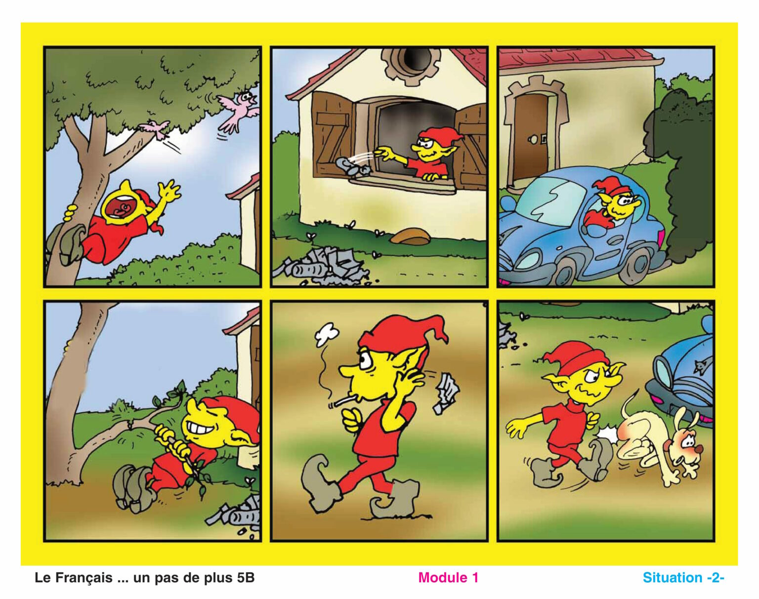 Bandes dessinées 5ème année - مكتبتي المنصة التعليمية