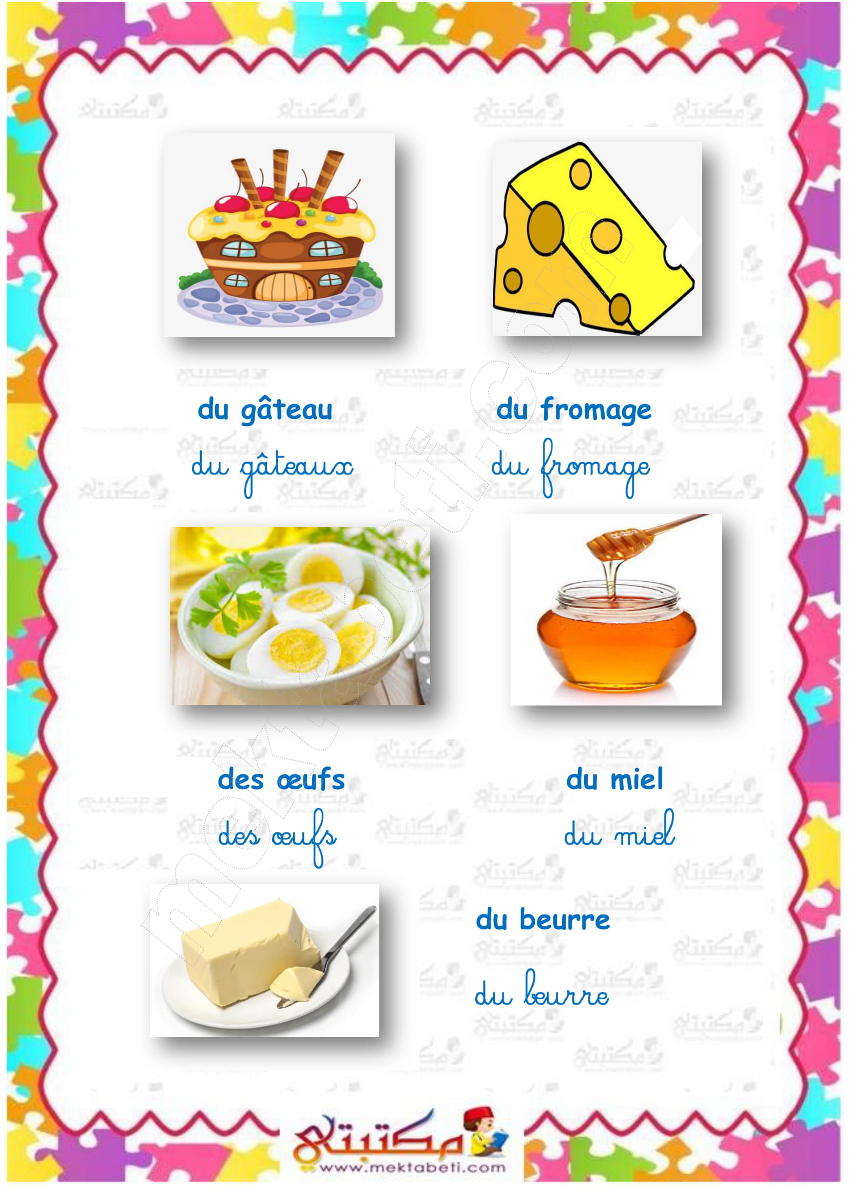 Les repas : le petit déjeuner - le déjeuner - le dîner - مكتبتي المنصة ...