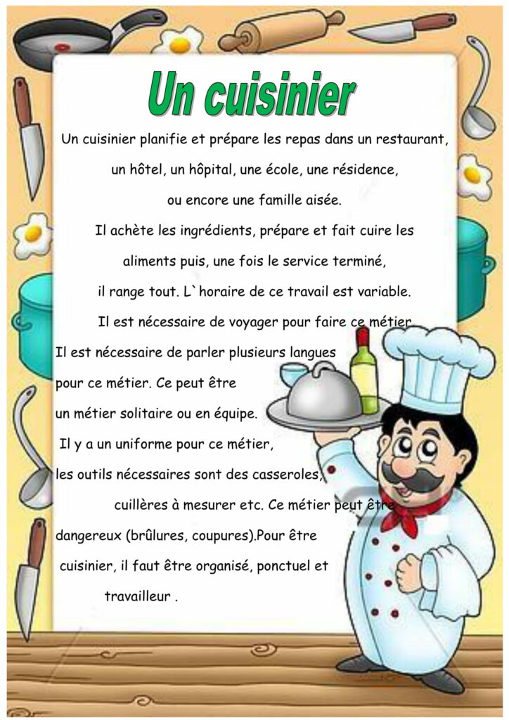 Les métiers - مكتبتي المنصة التعليمية