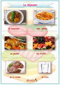 les trois repas - مكتبتي المنصة التعليمية