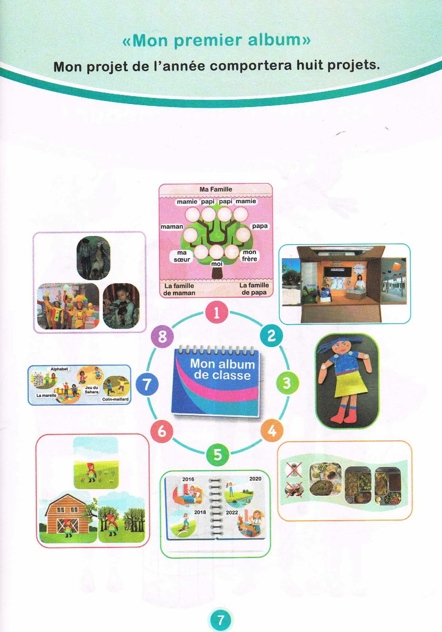 Livre j'apprends le français lecture 3ème année - مكتبتي المنصة التعليمية