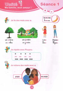 Livre j'apprends le français lecture 3ème année - مكتبتي المنصة التعليمية