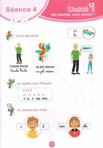 Livre j'apprends le français lecture 3ème année - مكتبتي المنصة التعليمية