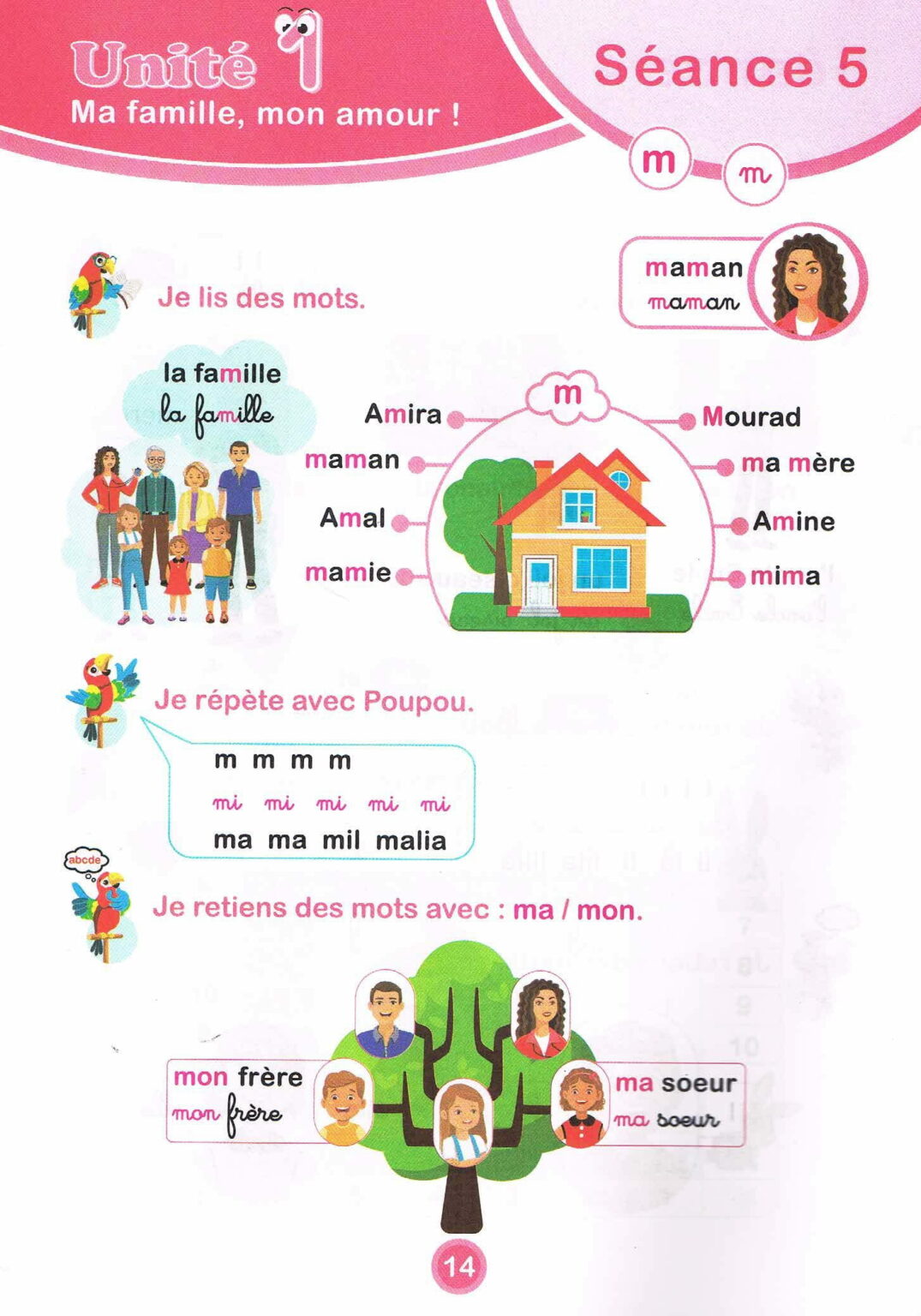 Livre j'apprends le français lecture 3ème année - مكتبتي المنصة التعليمية