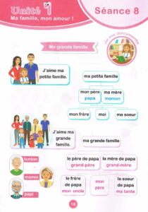 Livre j'apprends le français lecture 3ème année - مكتبتي المنصة التعليمية